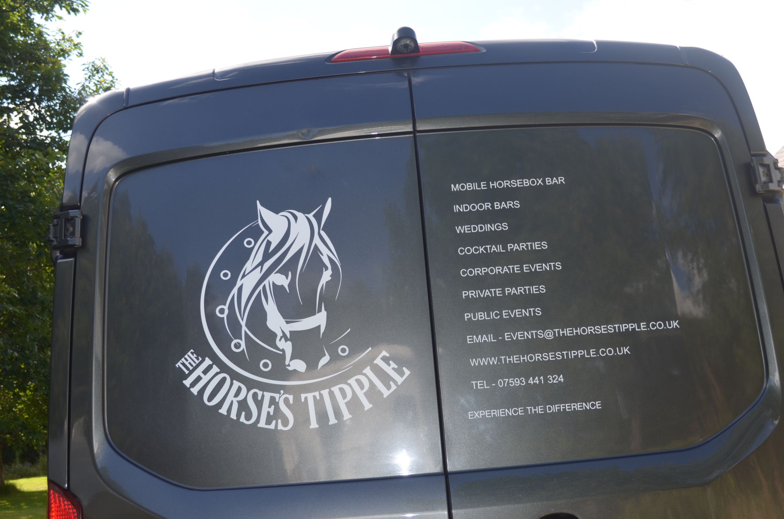 Mobile horse box bar for hire Aberdeenshire Scotland